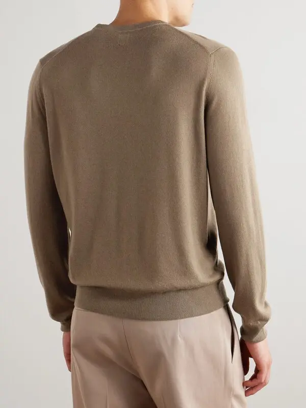 Canali Cashmere Sweater - Brown