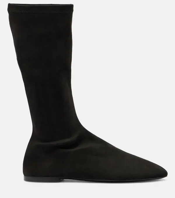 Proenza Schouler Suede Sock Boots