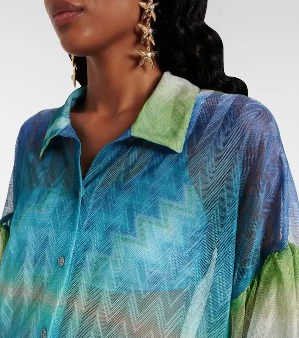 Missoni Zig Zag Button-down Shirt
