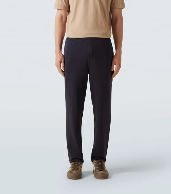 Moncler Jersey Slim Pants