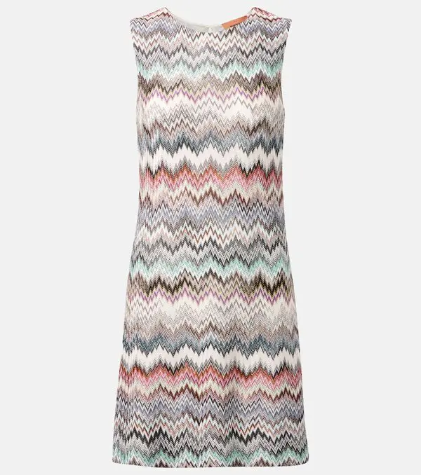 Missoni Zigzag Viscose Minidress