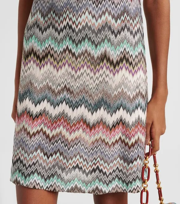 Missoni Zigzag Viscose Minidress