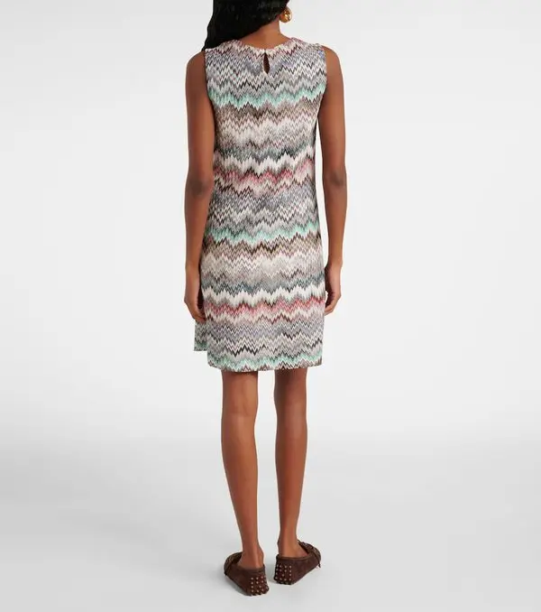Missoni Zigzag Viscose Minidress
