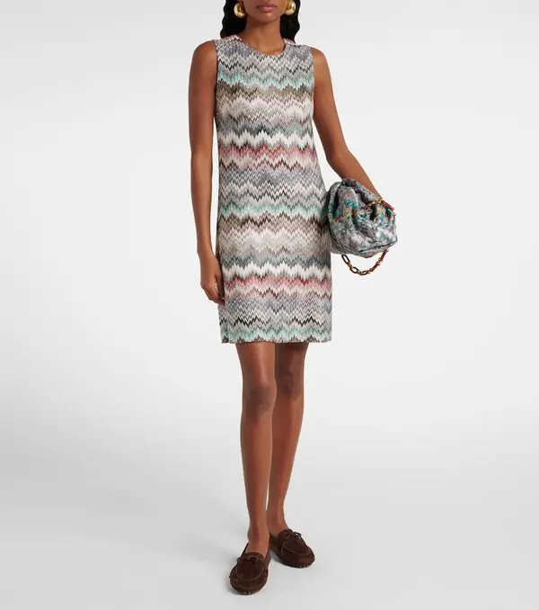 Missoni Zigzag Viscose Minidress