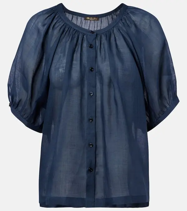 Loro Piana Gritt Ramie Shirt