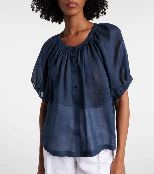 Loro Piana Gritt Ramie Shirt