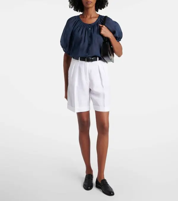 Loro Piana Gritt Ramie Shirt