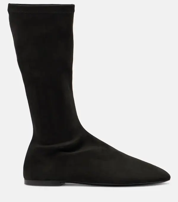 Proenza Schouler Suede Sock Boots