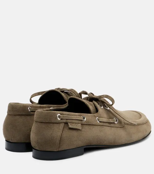 Proenza Schouler Deck Suede Loafers - Brown