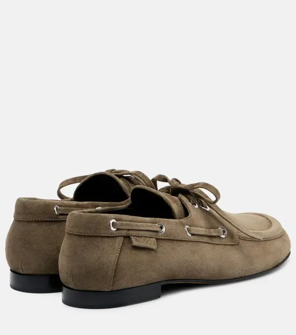 Proenza Schouler Deck Suede Loafers - Brown