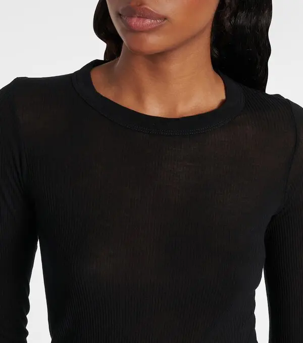 Rick Owens Ribbed-knit Top