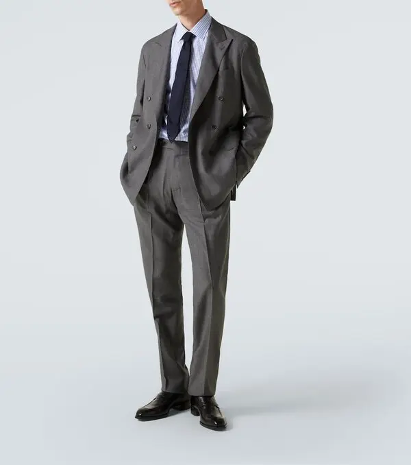 Canali Double-breasted Wool Suit