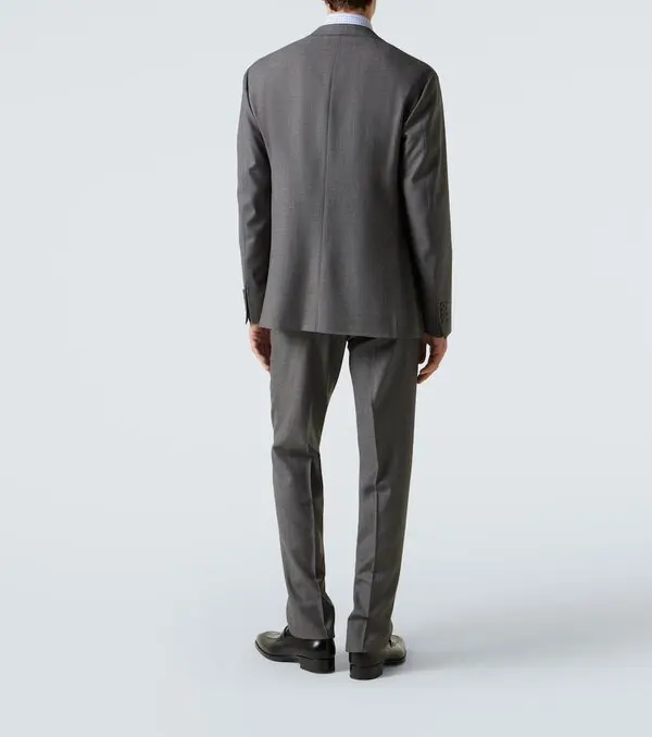 Canali Double-breasted Wool Suit