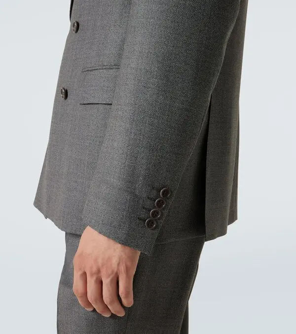 Canali Double-breasted Wool Suit