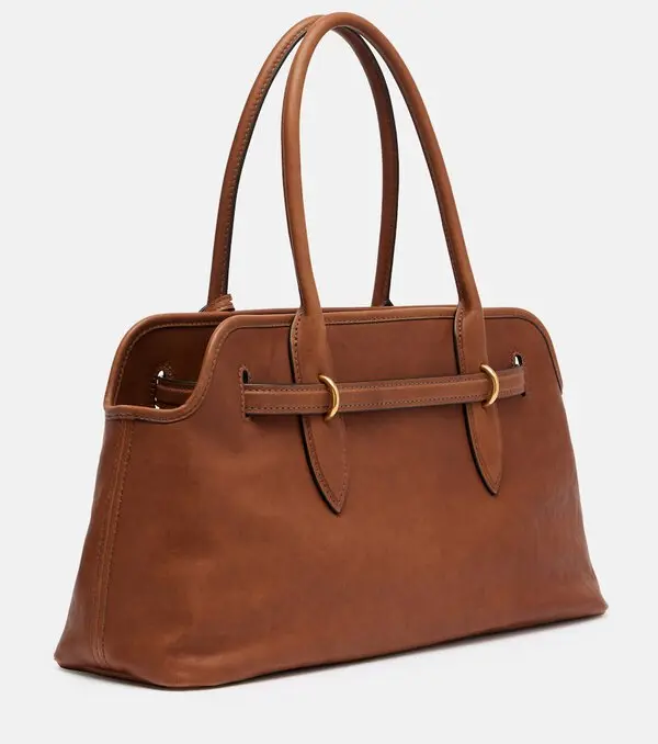 Miu Miu Aventure Large Leather Tote