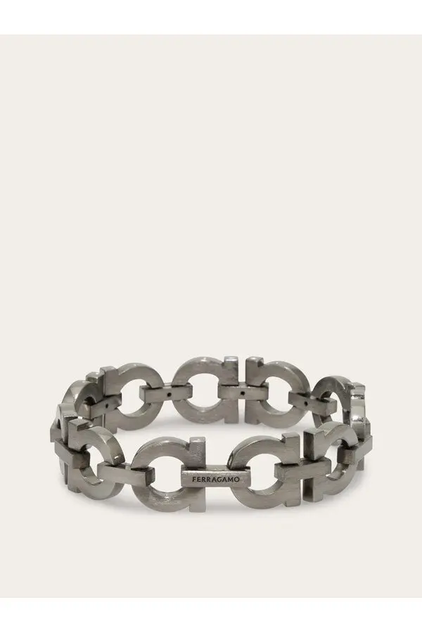 FERRAGAMO Gancini Chain Bracelet - Natural