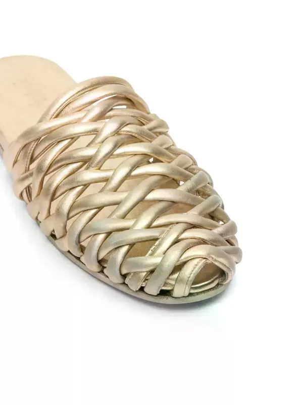 Marsèll Woven Leather Mules