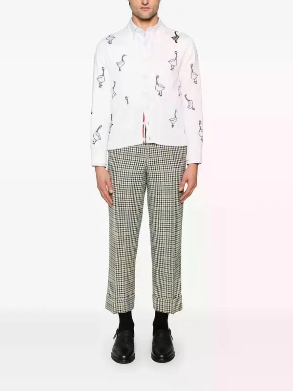 Thom Browne Gunclub-check Tweed Trousers