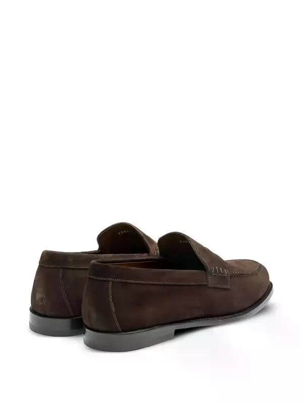 DOUCAL'S Suede Penny Loafers