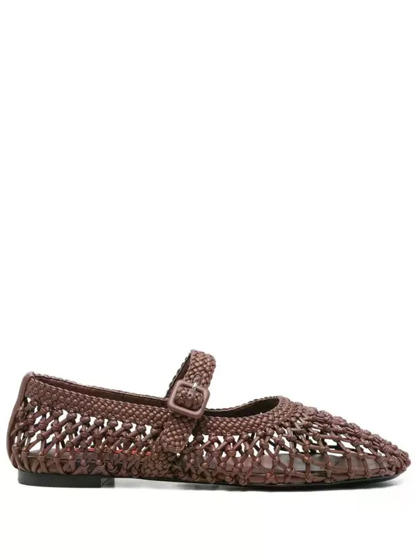 SIMONMILLER Riad Knotted Ballet Flats - Brown