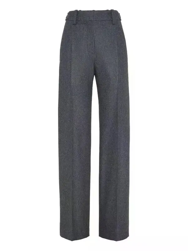 Brunello Cucinelli Tailored Wool Trousers - Grey