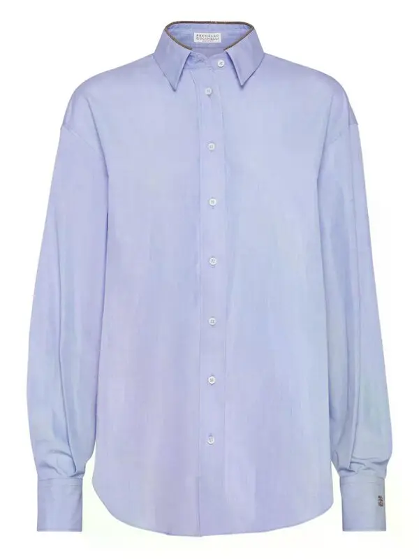 Brunello Cucinelli Long-sleeve Button-up Shirt
