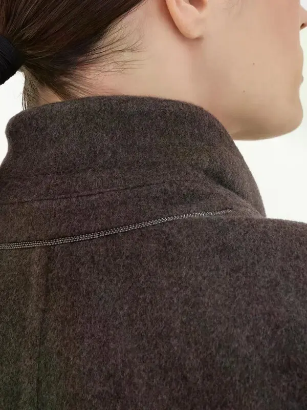 Brunello Cucinelli Double-breasted Belted Coat