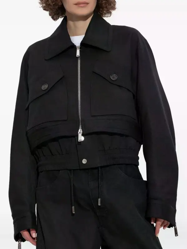 Dsquared2 Cropped Zip-front Jacket