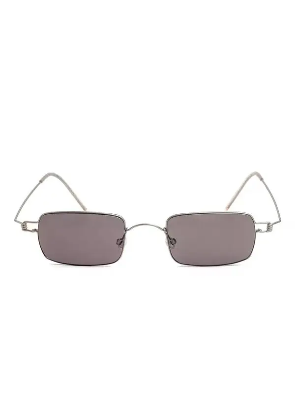 LINDBERG Rectangle-frame Sunglasses - Silver