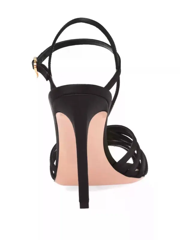 GIANVITO ROSSI Lattice-strap Heeled Sandals