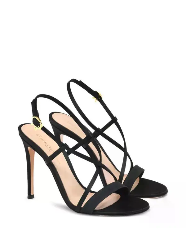 GIANVITO ROSSI Slingback Cross-strap Sandals