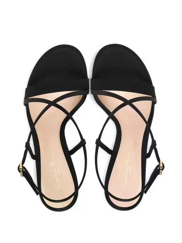 GIANVITO ROSSI Slingback Cross-strap Sandals
