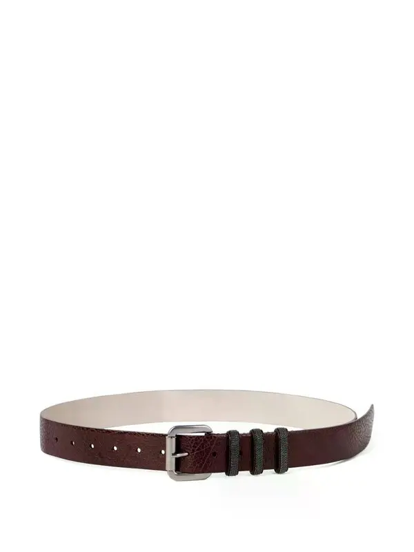 Brunello Cucinelli Leather Belt - Brown