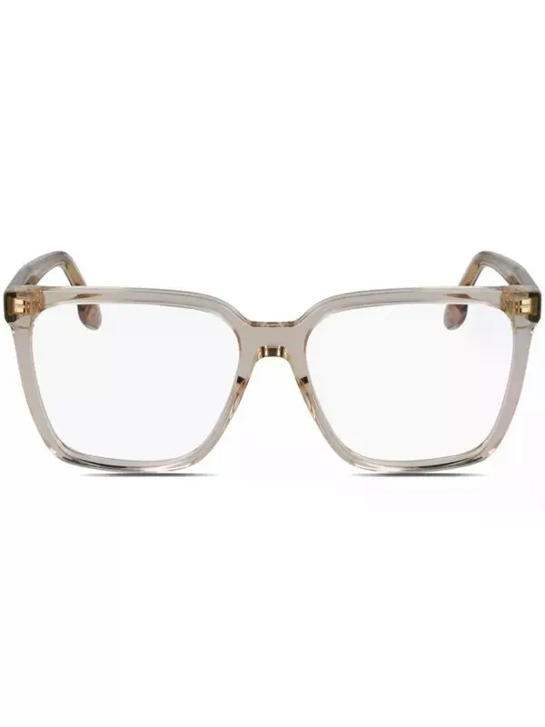 Victoria Beckham Square-frame Glasses - Neutrals
