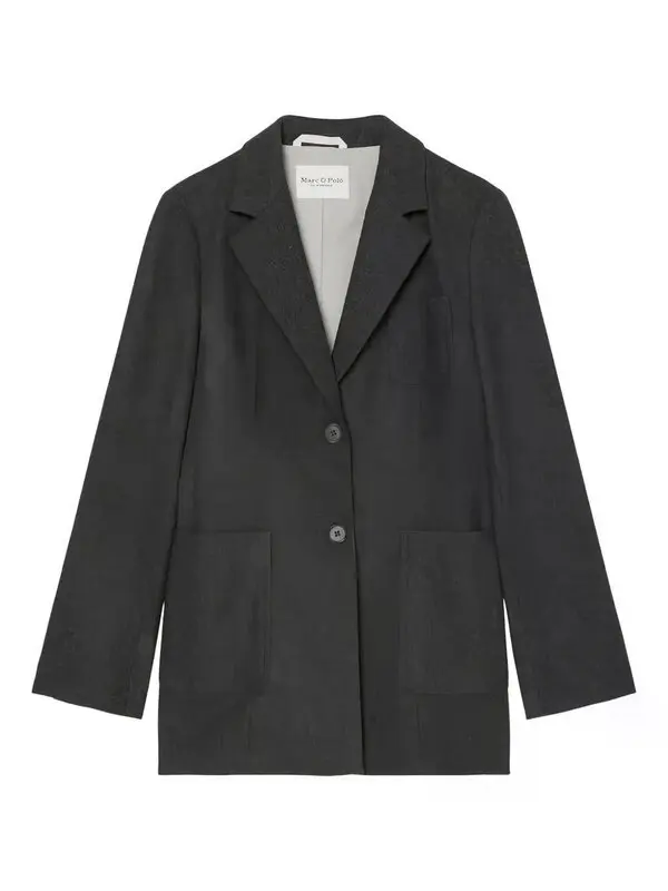 Marc O'polo Single-breasted Blazer - Grey