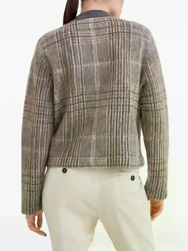 Brunello Cucinelli Jacquard Cardigan