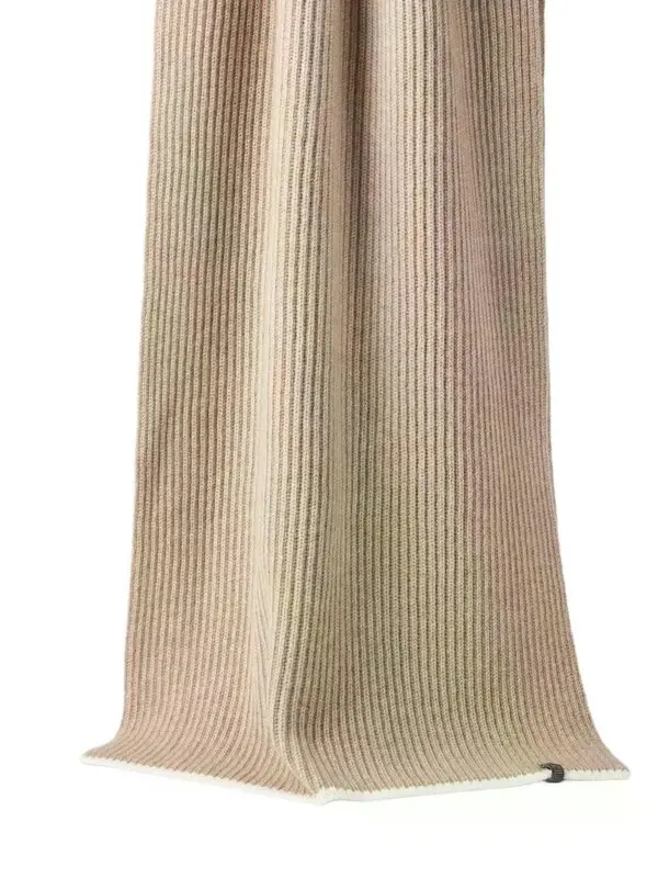 Brunello Cucinelli Ribbed Scarf - Neutrals