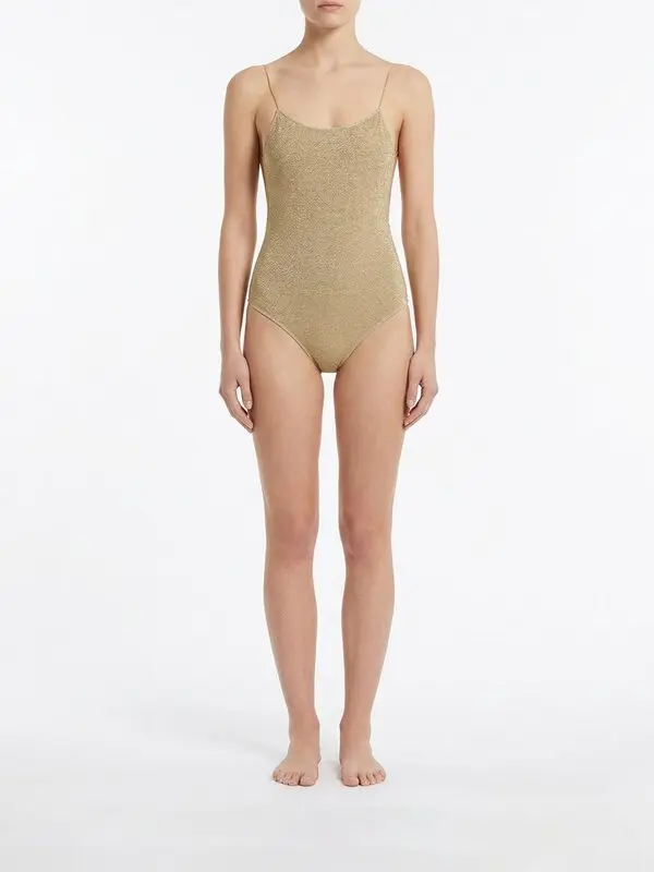 Oseree One-piece Swimsuit - Gold