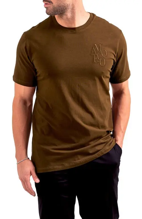 MACEOO Resistance Logo Embroidered T-shirt