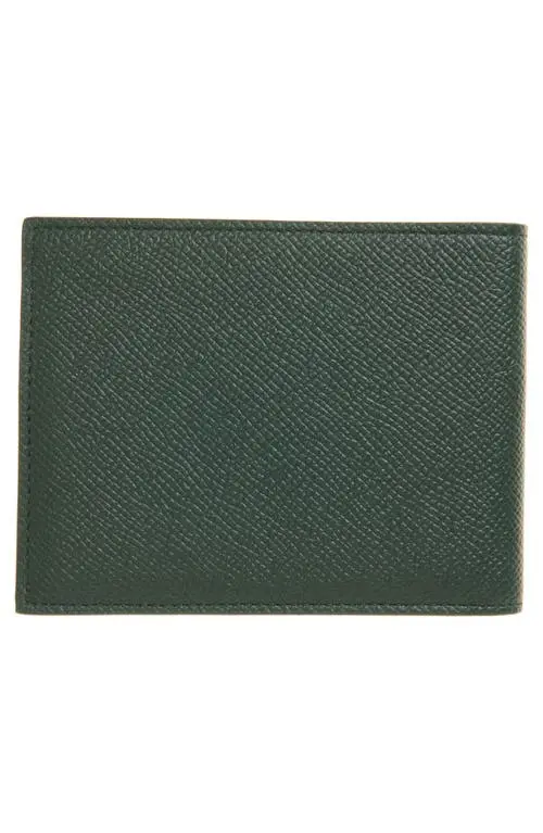 FERRAGAMO Micro Gancio Leather Bifold Wallet
