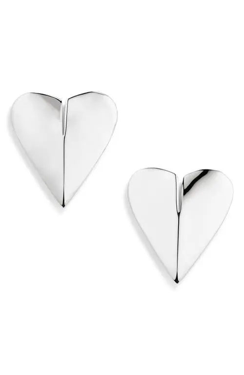 Alaïa Le Coeur Earrings - Argent