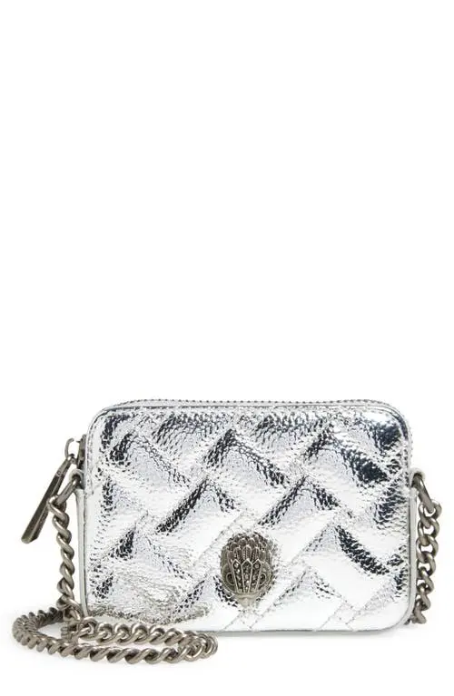 Kurt Geiger Micro Kensington Camera Bag - Silver