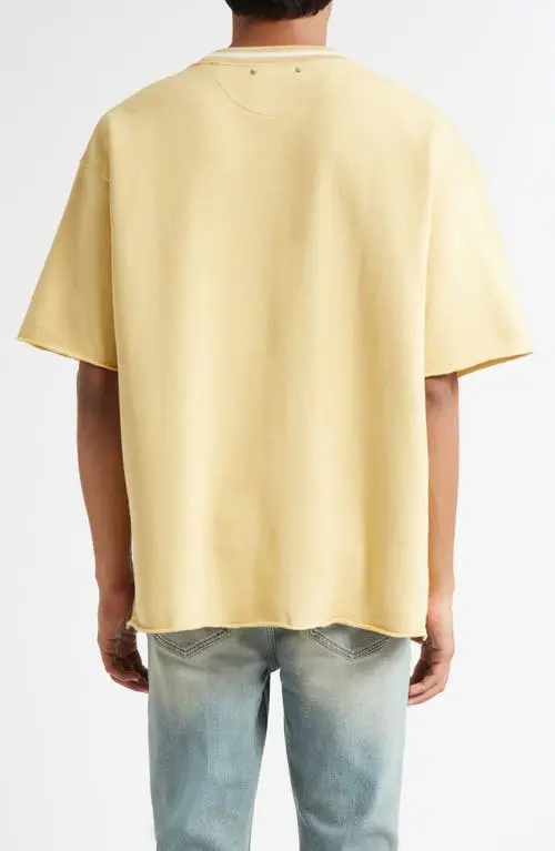 GOLDEN GOOSE Journey Oversize Shirt Sleeve Graphic Sweatshirt