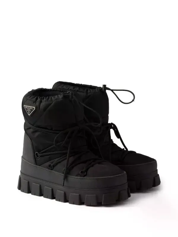Prada Quilted Après Ski Boots