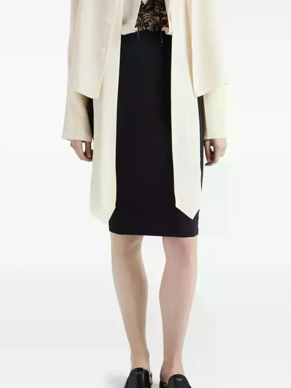 Prada Stretch Midi Skirt