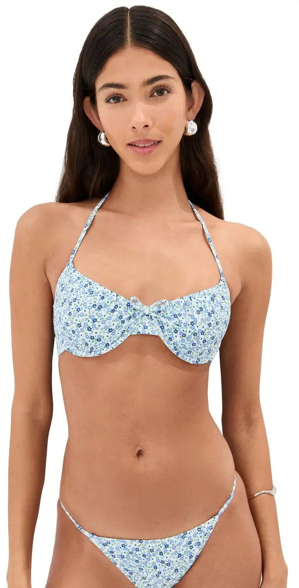 Solid & Striped The Lolita Bikini Top - Baby Ditsy Floral