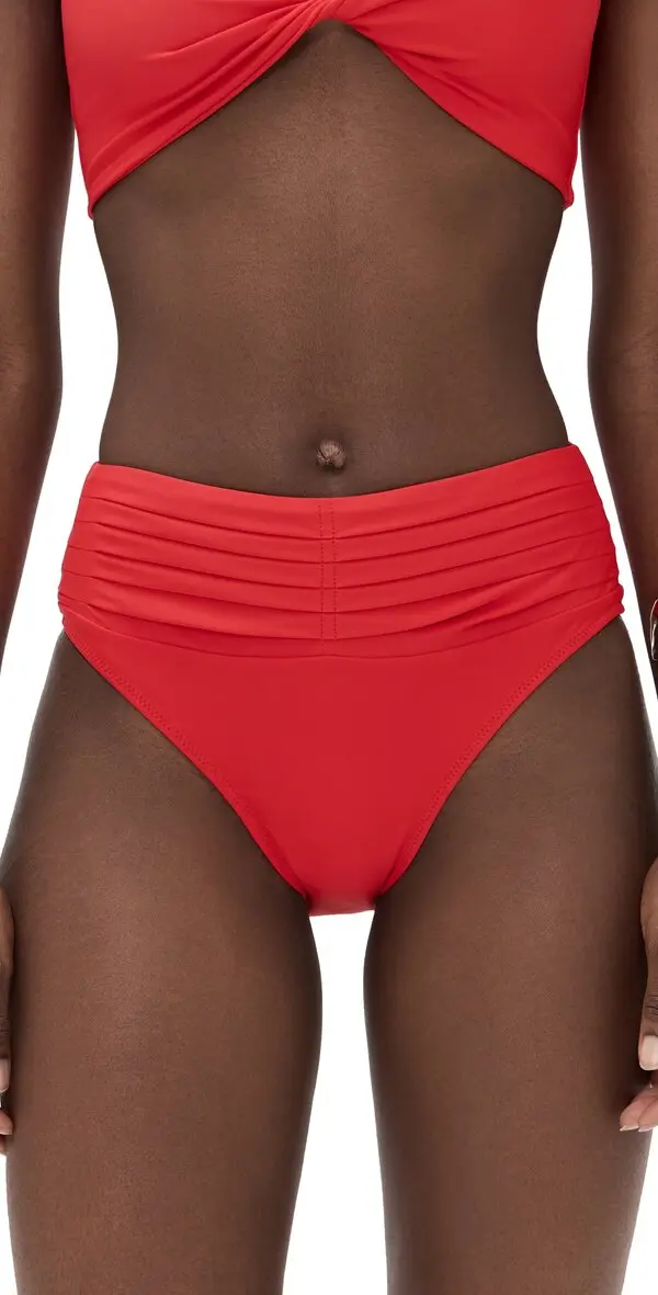 Ramy Brook Ivo Bikini Bottom - Flame