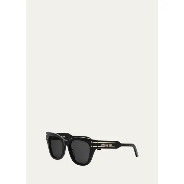 Dior Signature B4i Acetate Butterfly Sunglasses