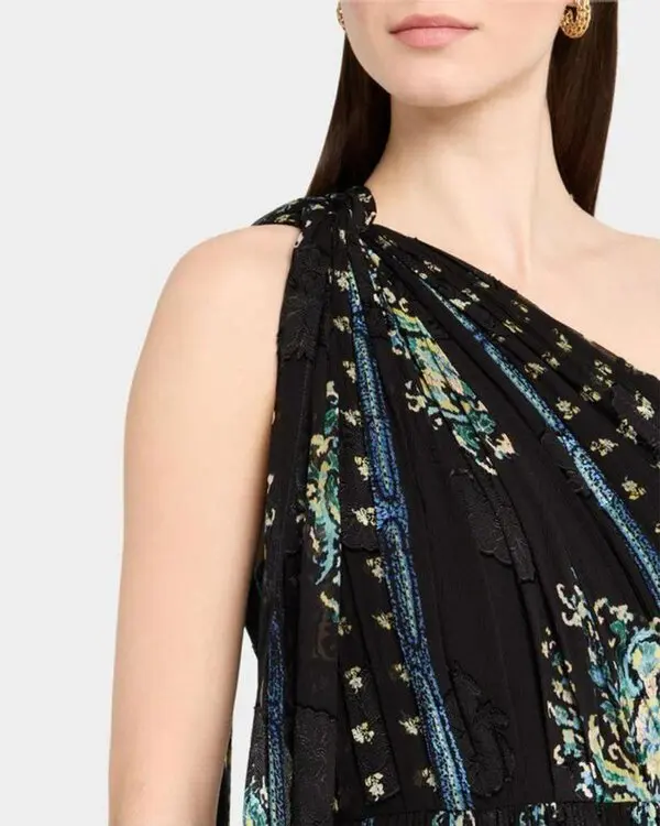 Ulla Johnson Angelique Draped Scarf Gown - Twilight