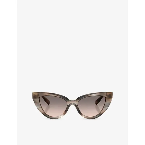 Dolce & Gabbana Dg4497 Cat-eye Sunglasses - Grey